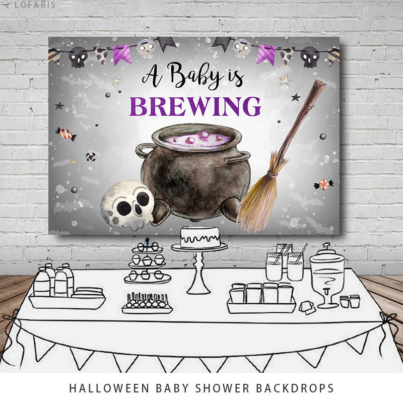 Check Out Halloween Baby Shower Backdrops Ideas - Lofaris UK