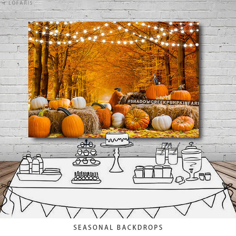 Seasonal Themed Backdrops for Photography - Lofaris UK